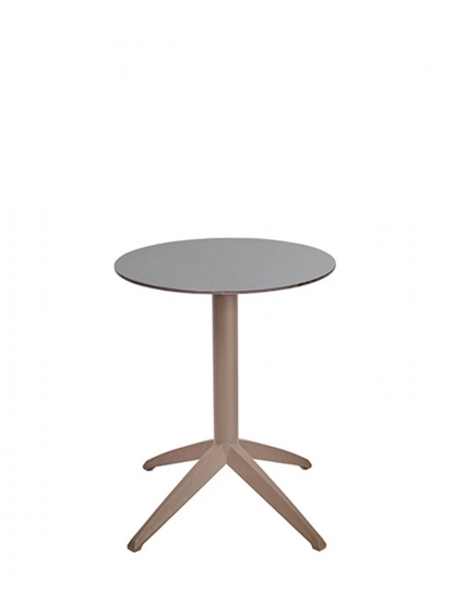Quatro/R Cappuccino* Base | TABLE BASES | OUTDOOR